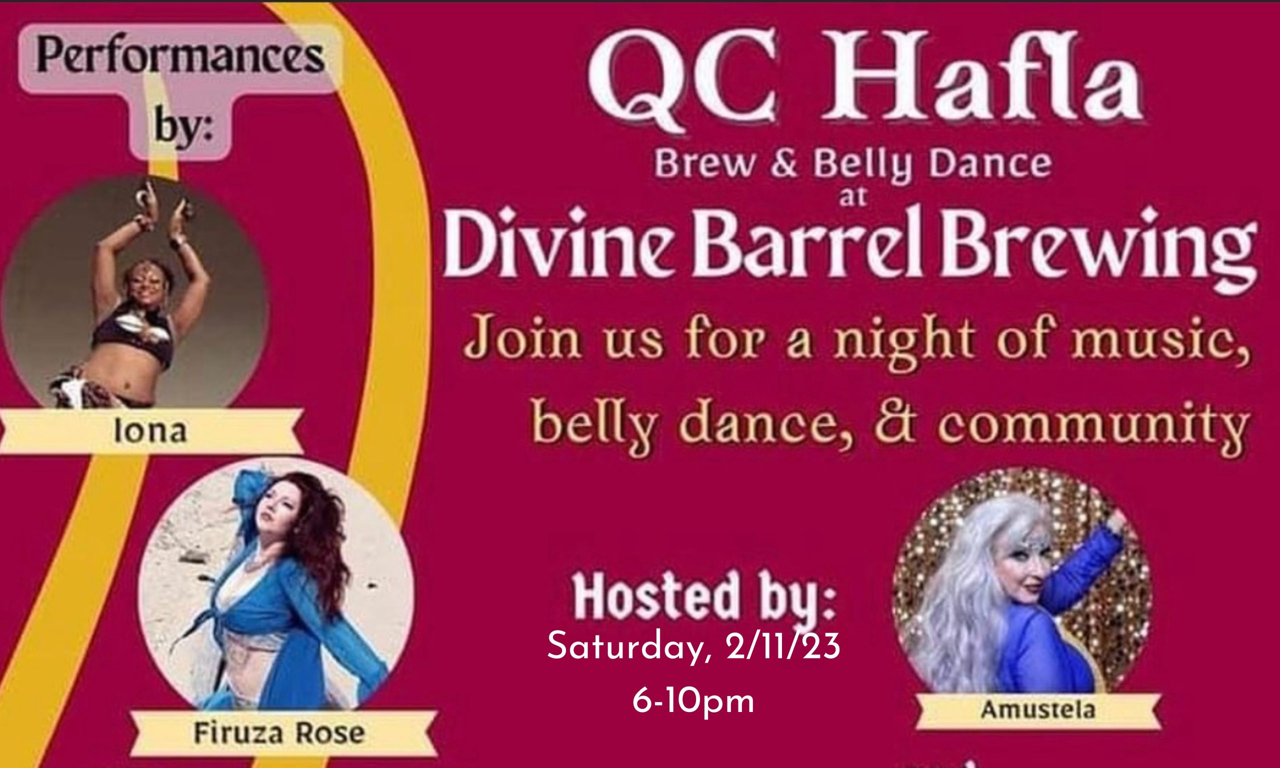 QC Hafla Beer & Belly Dancing - QnotesCarolinas.com