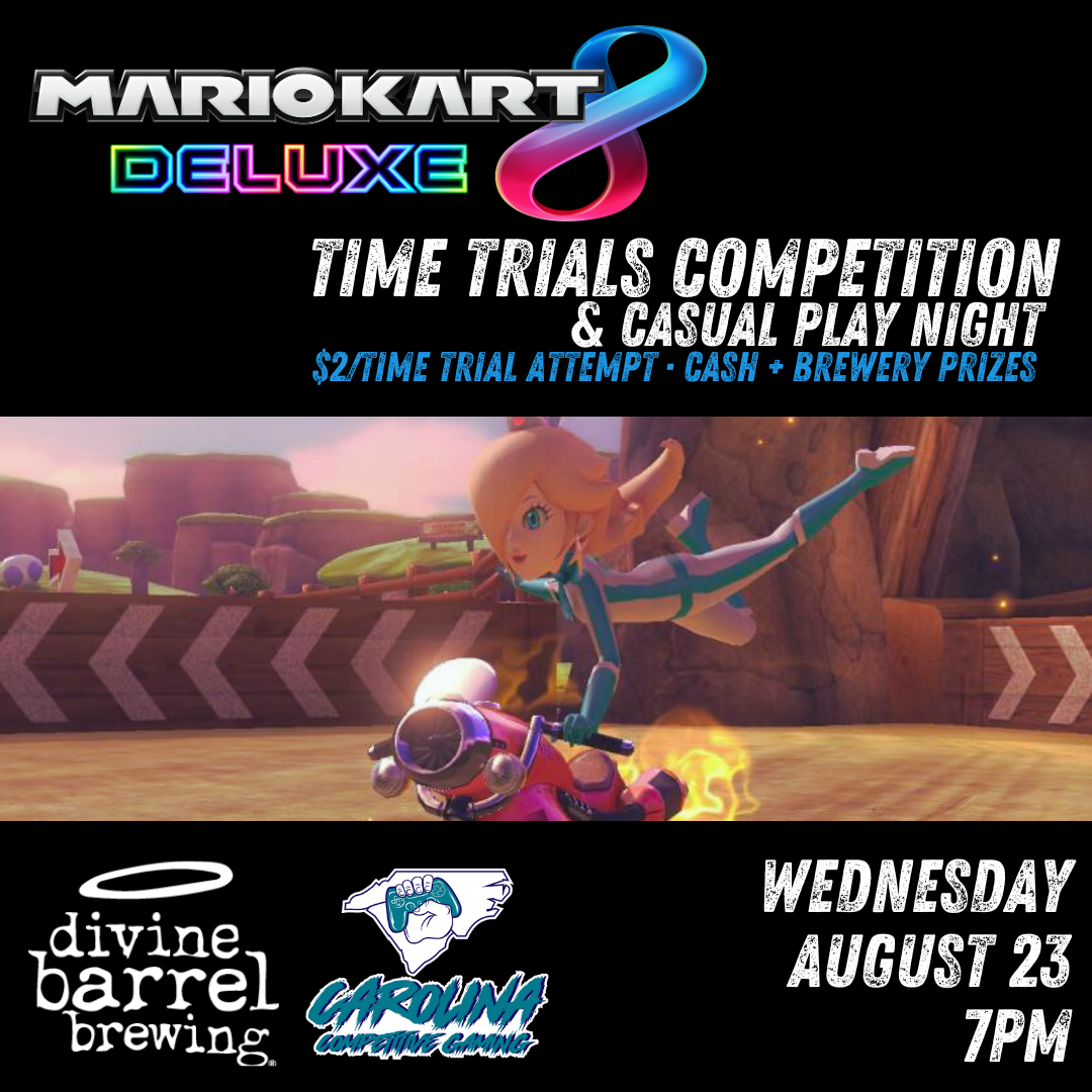 Mario Kart Time Trials Competition - QnotesCarolinas.com