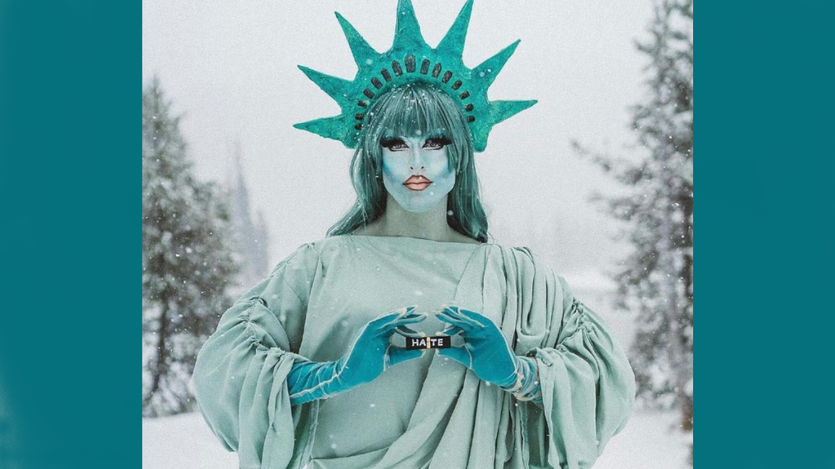 Pattie Gonia considers lawsuit over footage in anti-Trans Trump ad ...