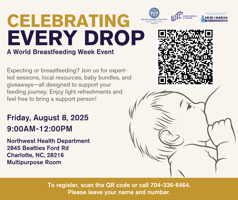 "Celebrating Every Drop"- A World Breastfeeding Week Event ...